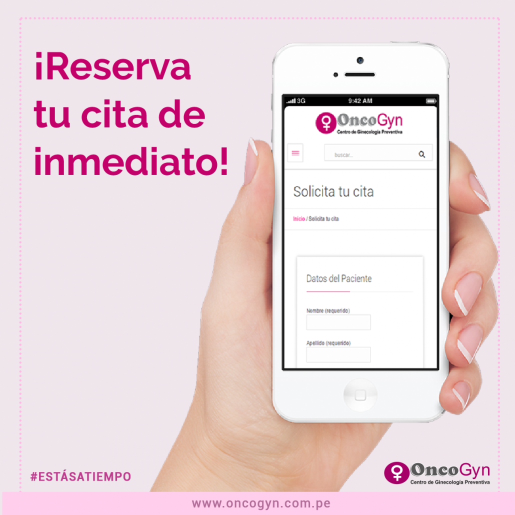 reservar cita - Chequeos de ginecología preventiva | Oncogyn